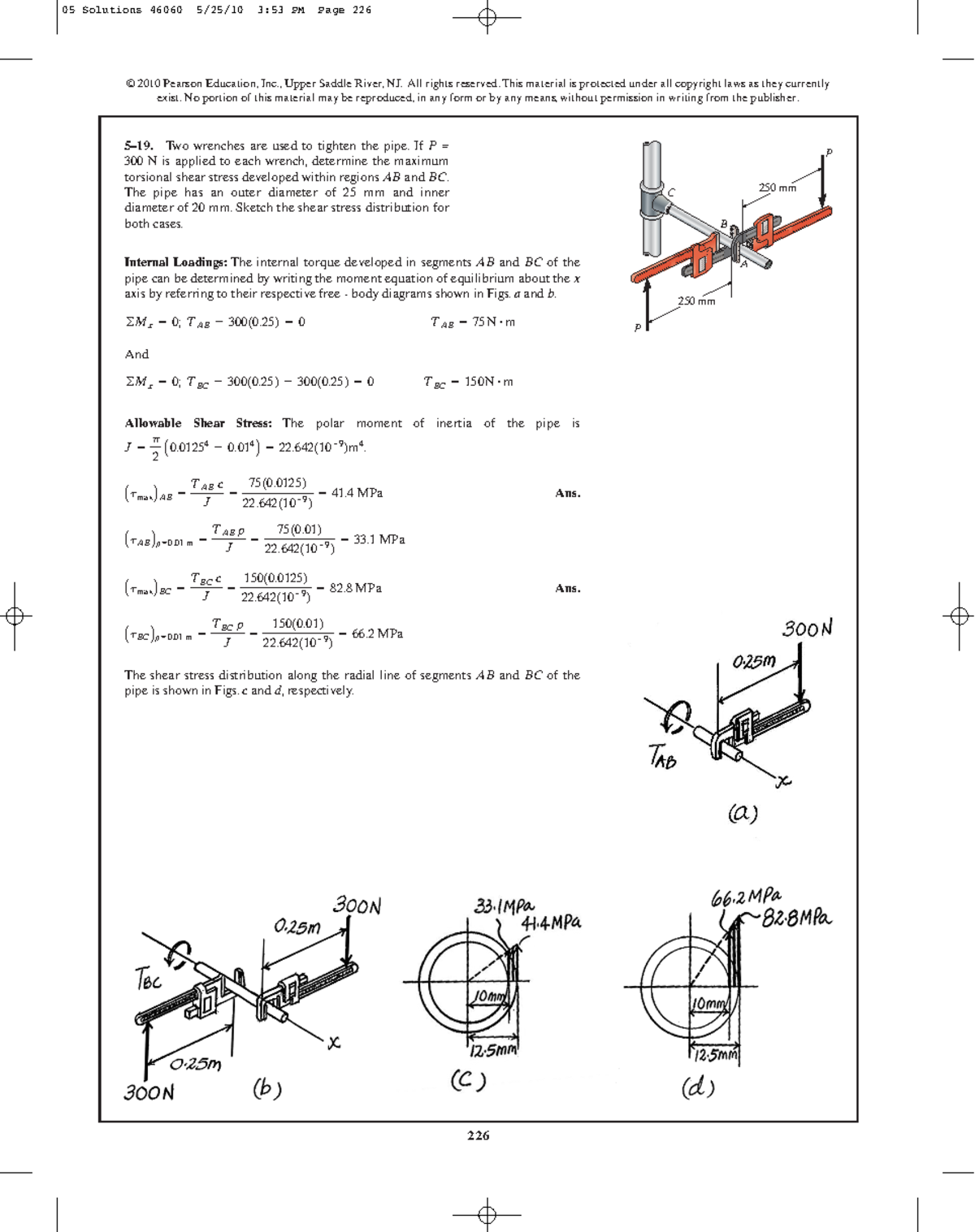 Torsion 3 - action of twisting or state being twisted - Internal ...