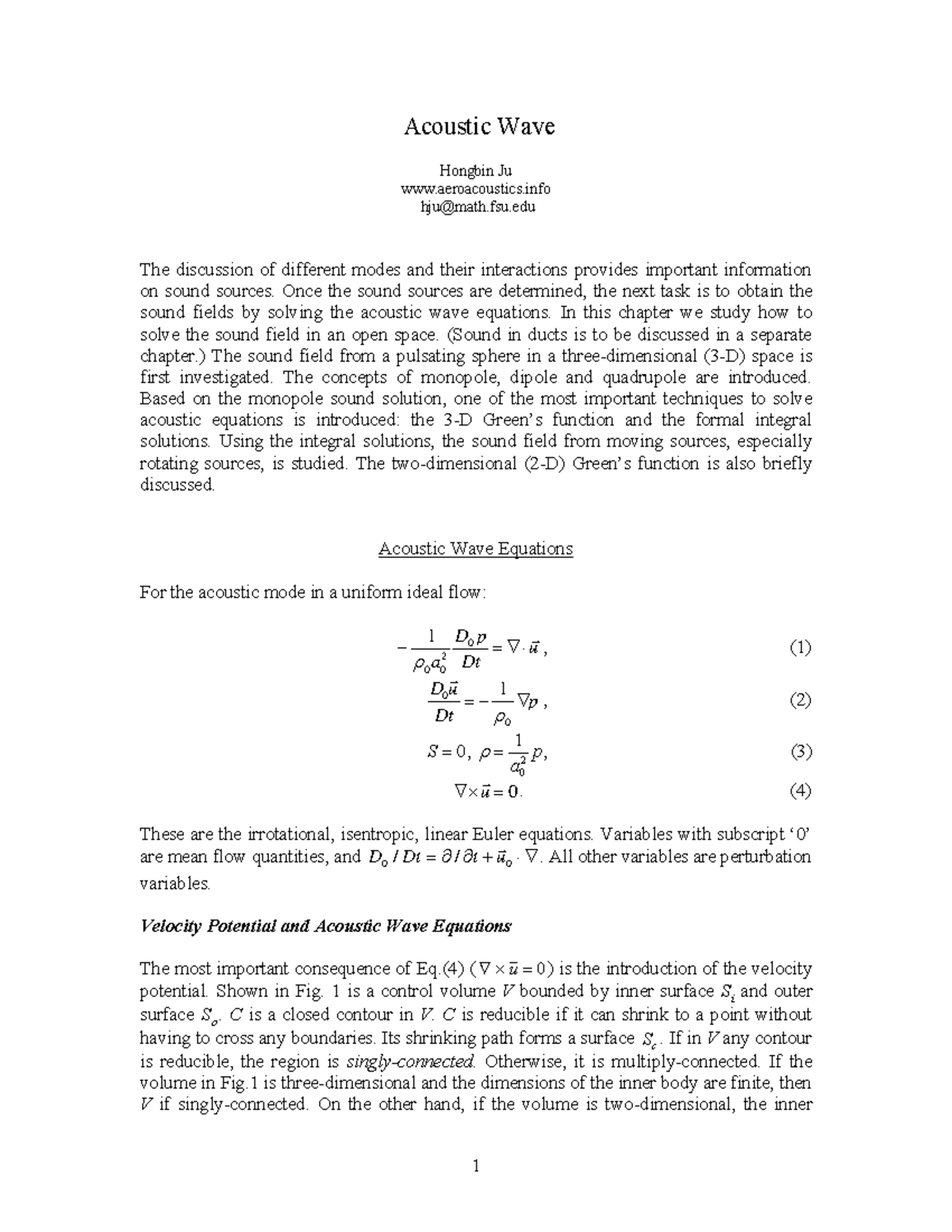 Cht12 - it shows properties and characteristics of accoustic waves and ...