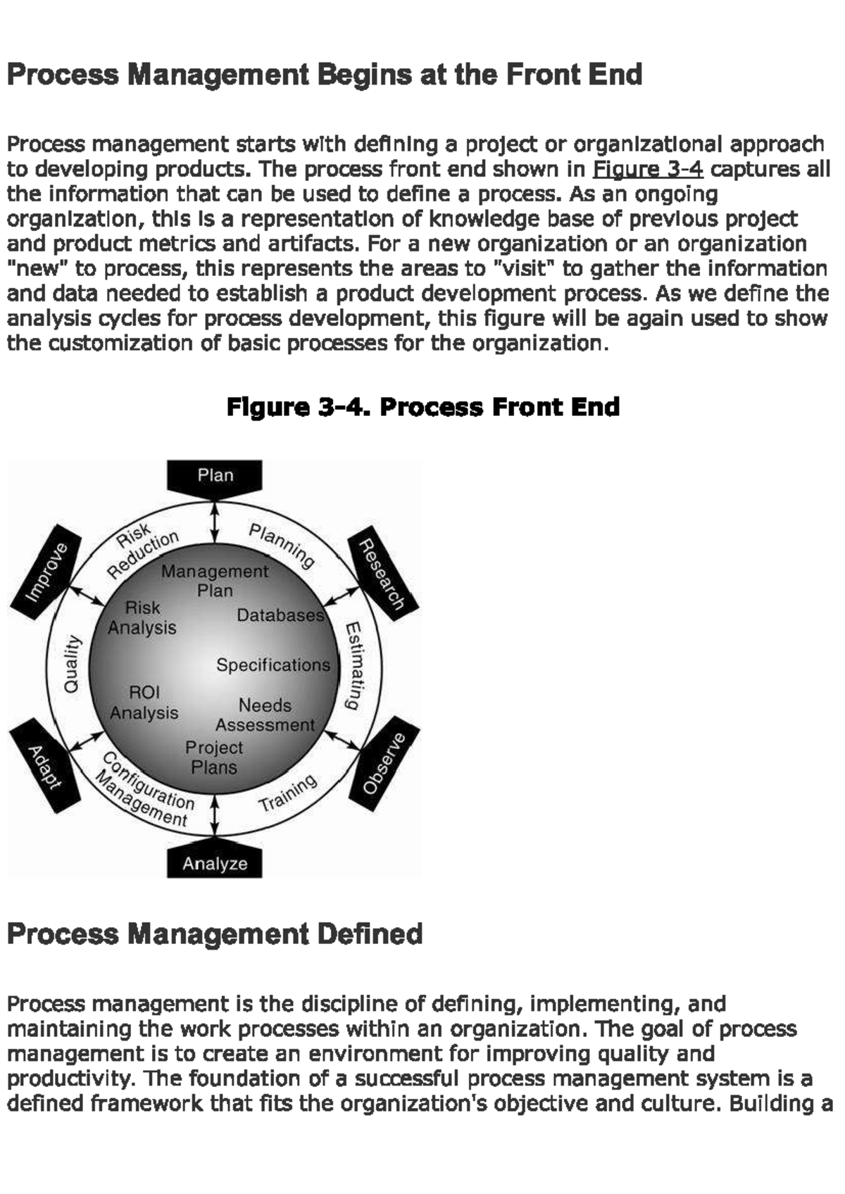 Process management Lec 2 - Process Management Begins at the Front End ...