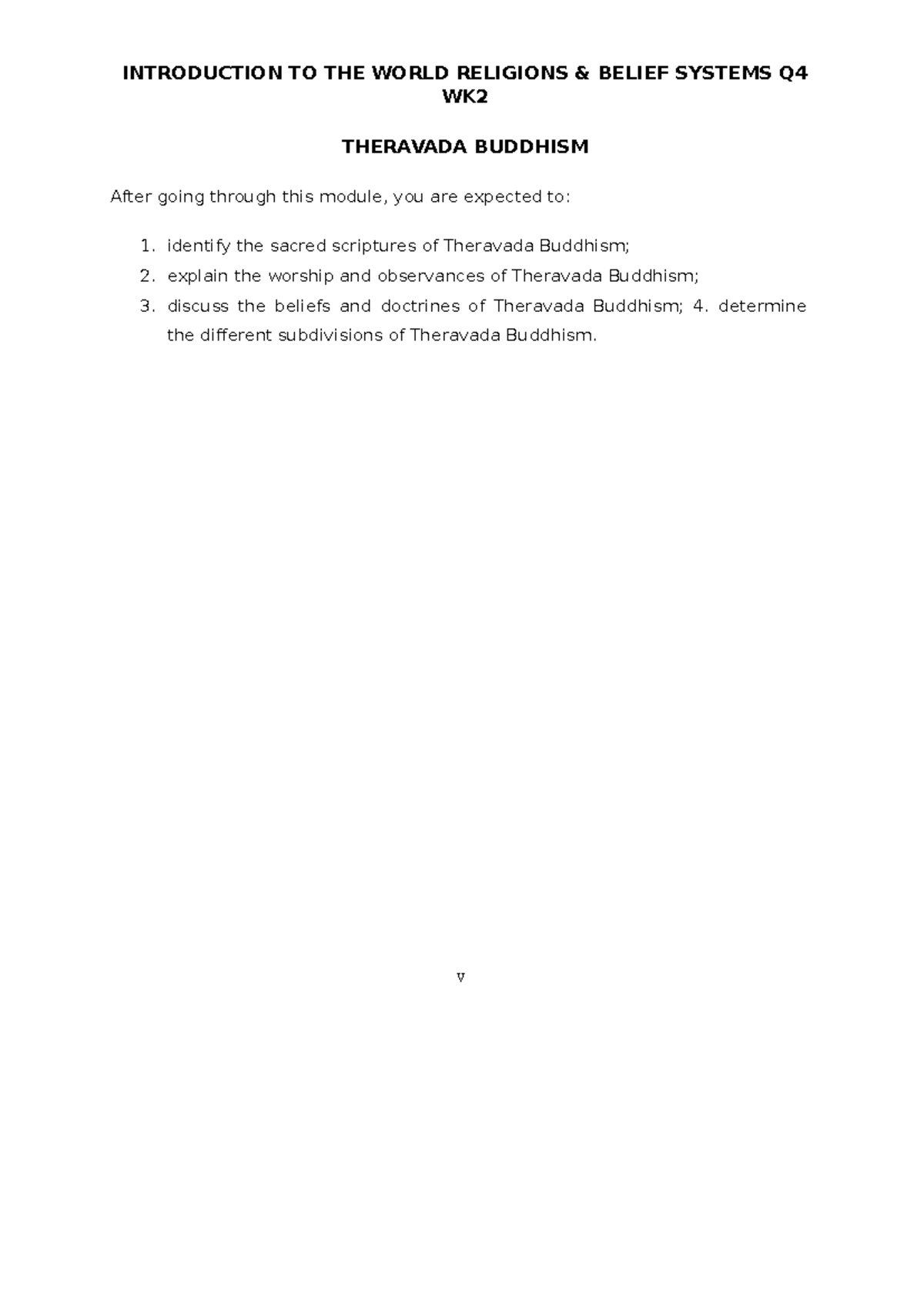 Iwrbs-Q4-WK2-NO-AK - just read this - INTRODUCTION TO THE WORLD ...