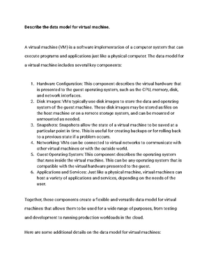 Explain Virtual Machine life cycle with a neat diagram - Explain ...