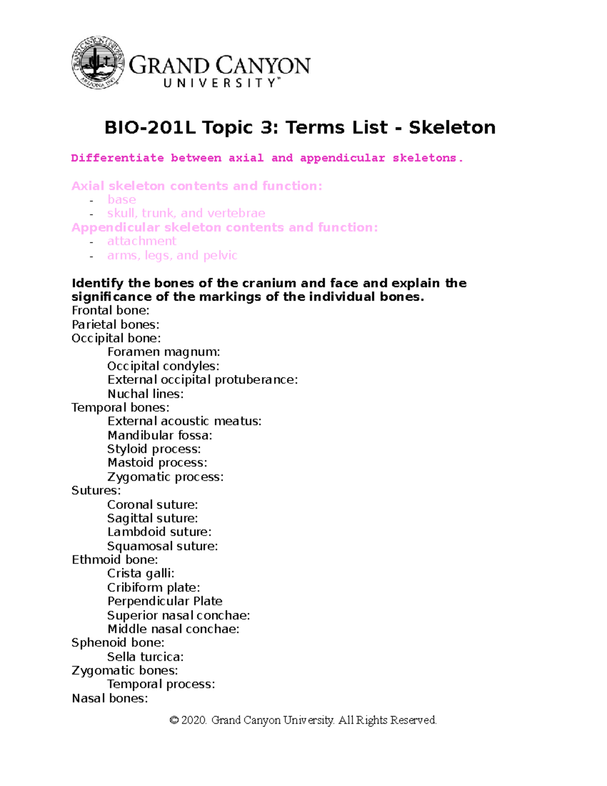 BIO 201L RS Topic 3 Terms List Skeleton - BIO-201L Topic 3: Terms List ...