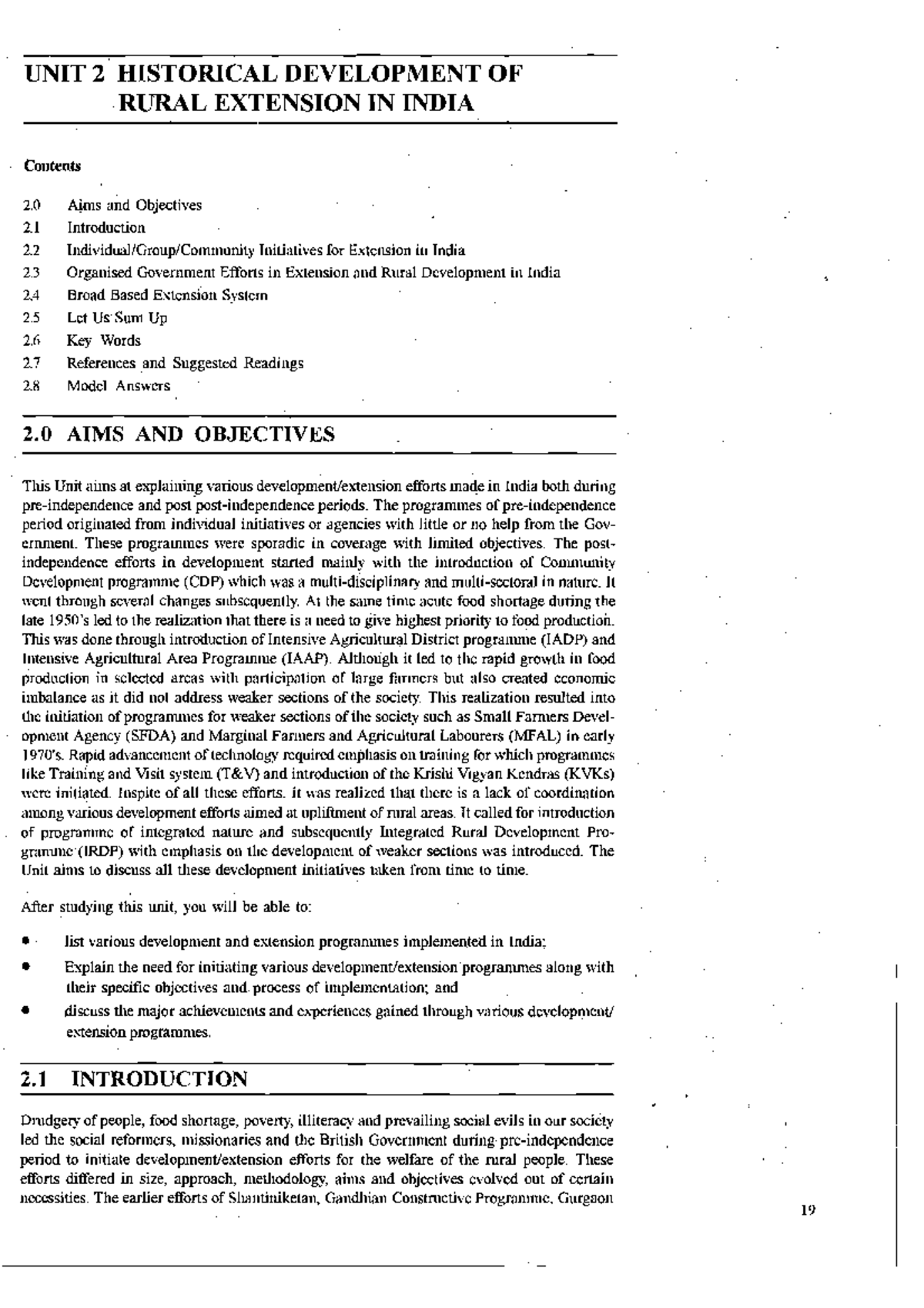 Unit-2 - This is exam material. - UNIT 2 HISTORICAL DEVELOPMENT OF ...