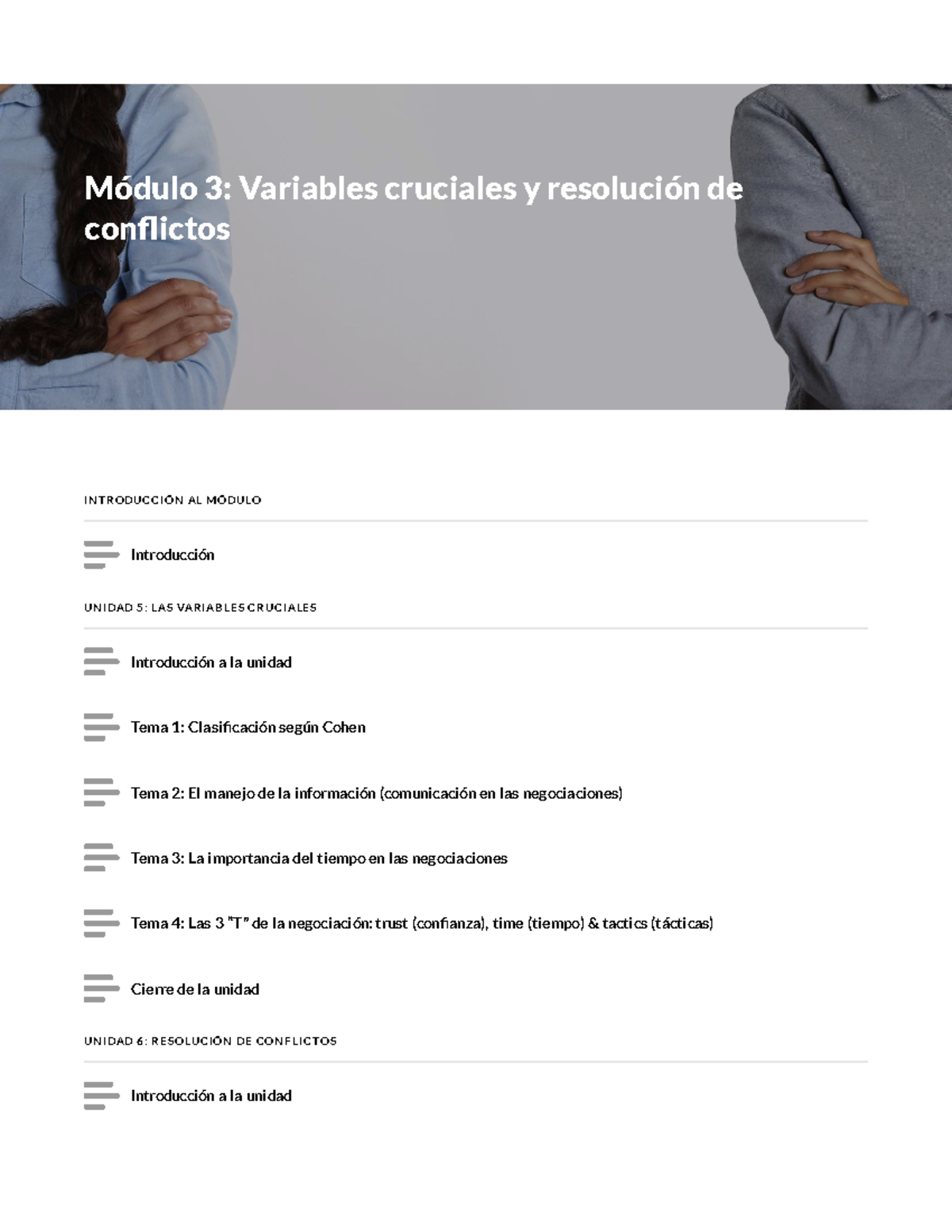 M3 - Detalle del modulo - IN TR ODUCCIÓN AL MÓDULO UN IDAD 5: LAS VAR ...