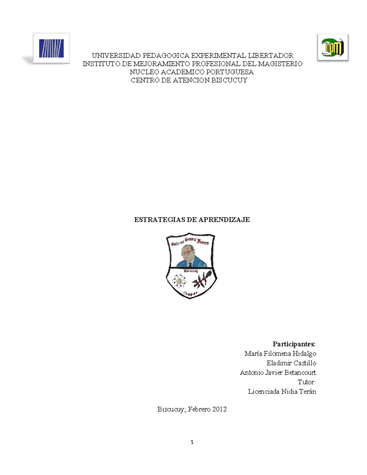 Fase administrativa - UNIVERSIDAD PEDAGOGICA EXPERIMENTAL LIBERTADOR ...