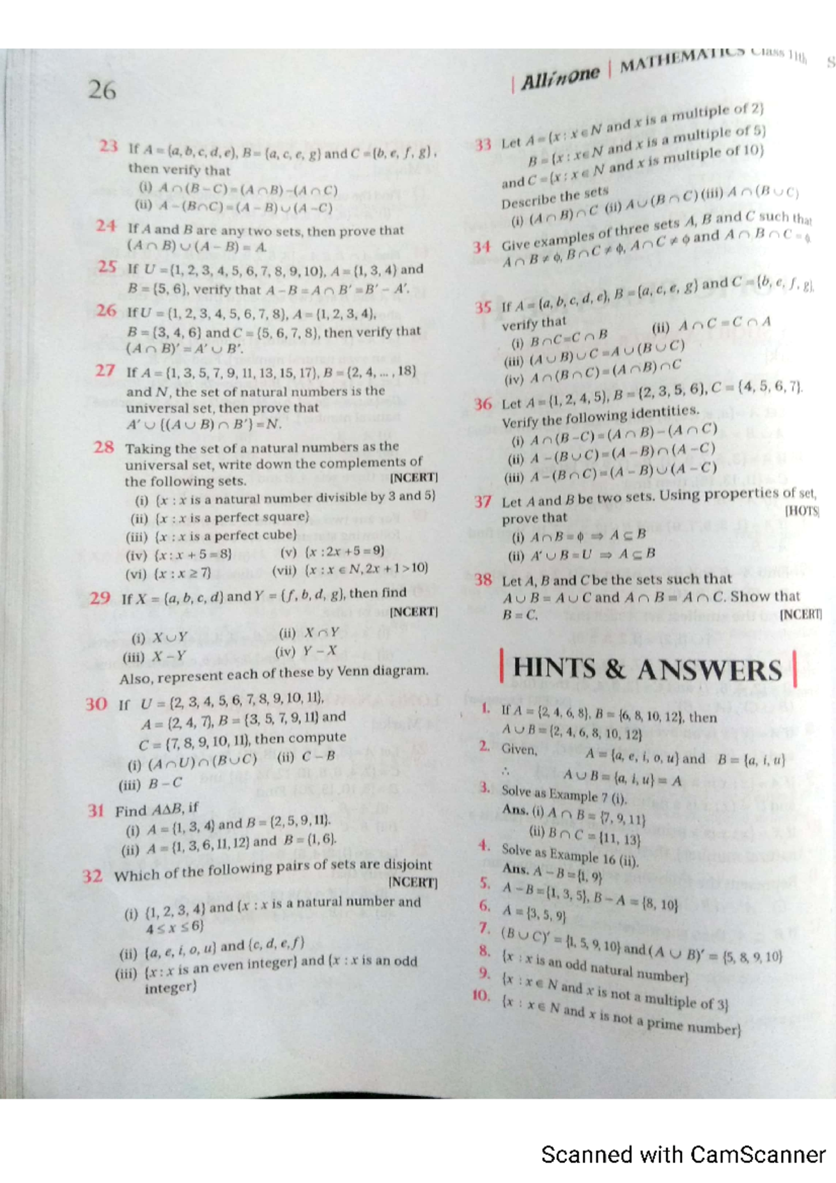 Set Theory Part 1 For Semester Semester 2 Mathematics Honours Studocu