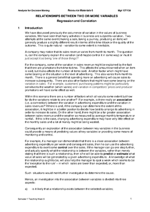 MGT 141 Tutorial Questions Tutorial 1 - MGT 141 Tutorial 1 Markets, Regulators and the firm A ...