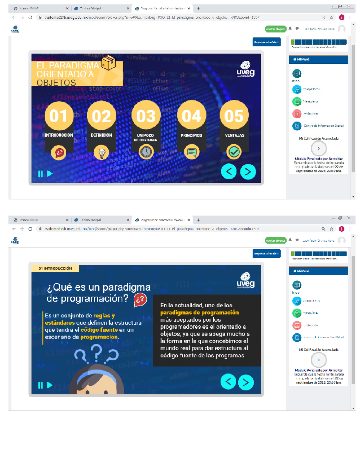 Lección 1 El paradigma orientado a objetos - programacion poo - Studocu