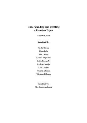 Inbound 6012513680193193491 - Understanding and Crafting a Reaction ...