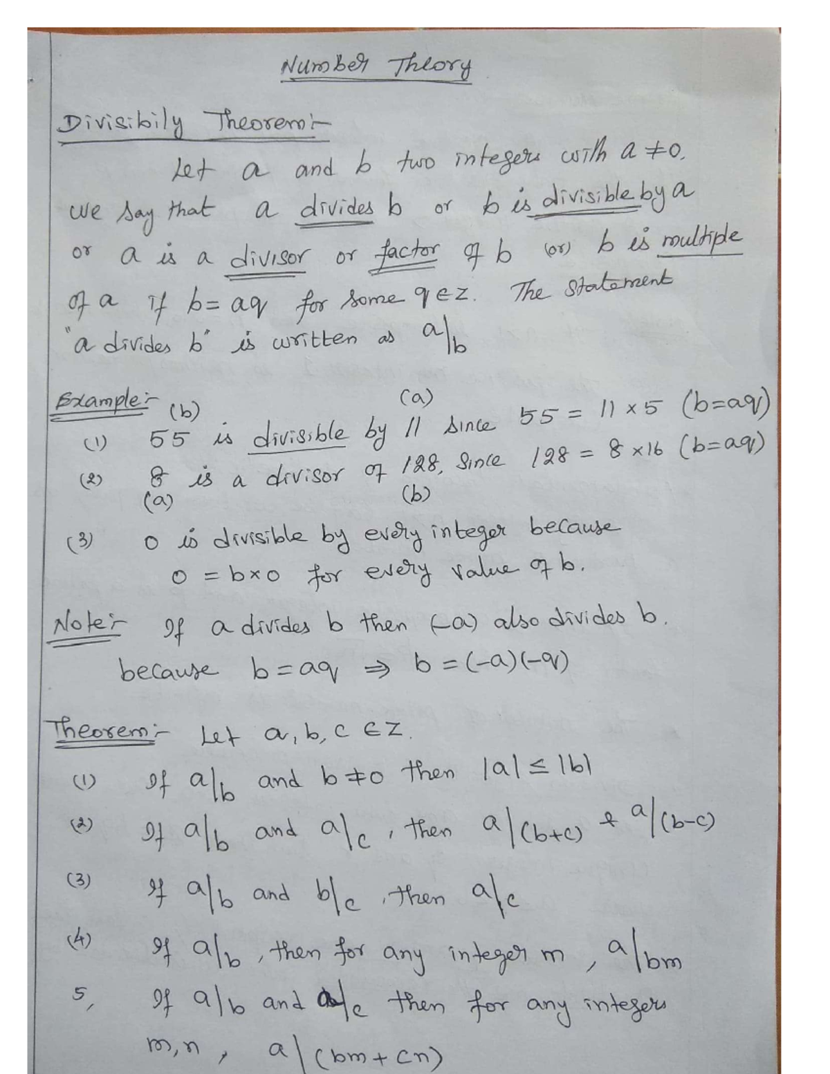Unit -2 Number theory - Discrete mathematics - Studocu Unit -2 Number theory - Discrete mathematics - Studocu