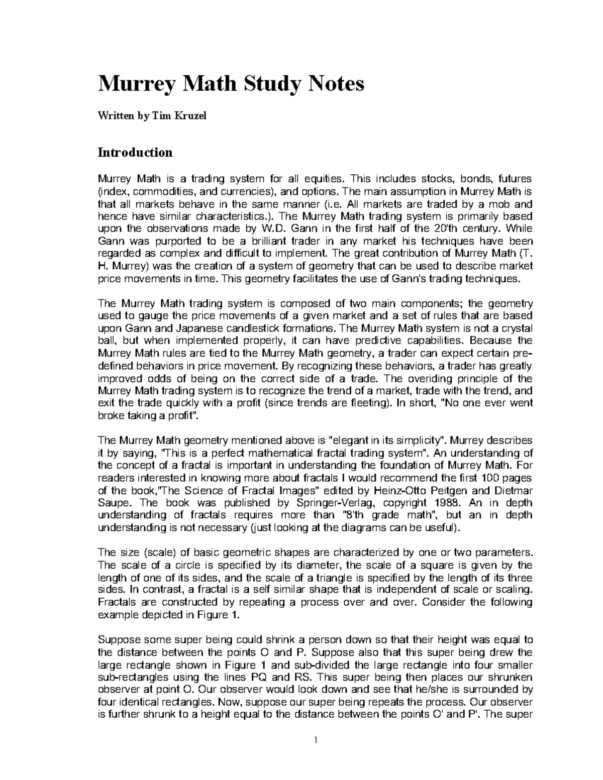 Kruzel, T.(2002 ) Murrey Math Study Notes - Murrey Math Study Notes ...