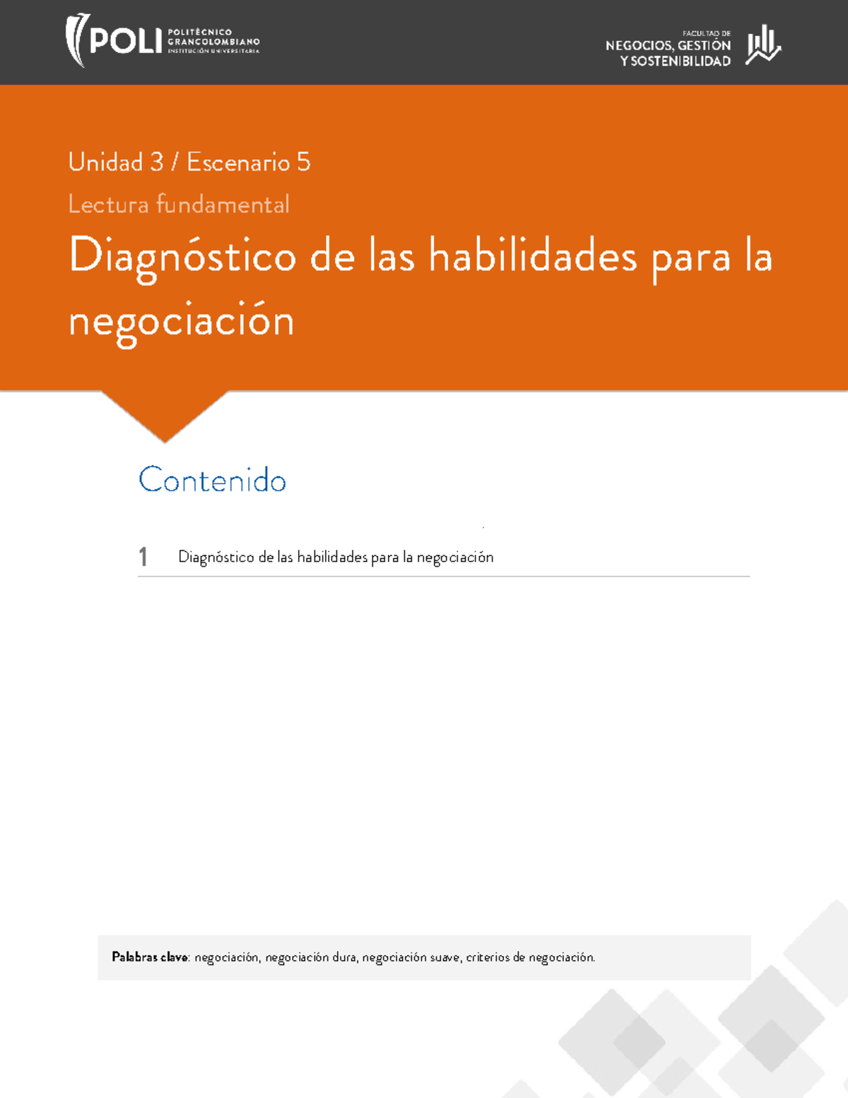 Lectura 5 escenario 5 - ,,m,ml,mkmñ,mkmlm - Palabras clave ...