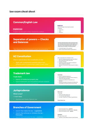 Stats final exam cheat sheet - TESTS Summary of When to Use Each Test ...