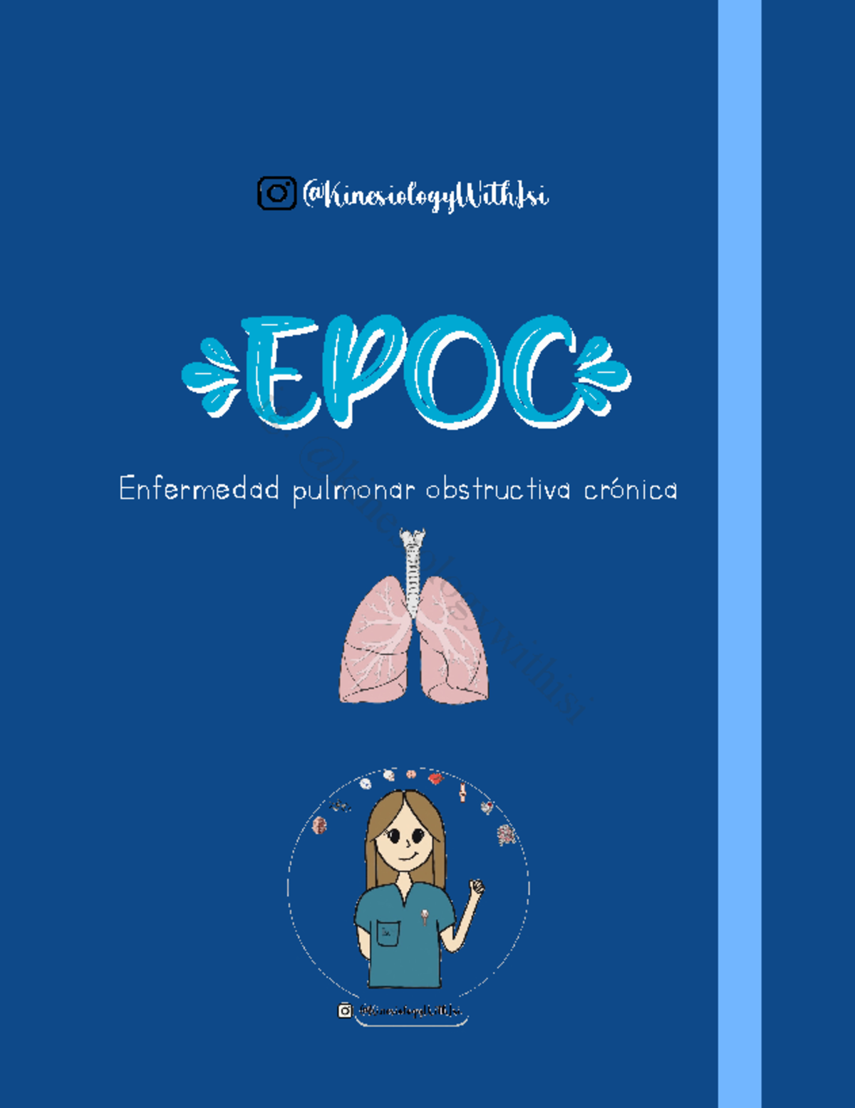 EPOC GUÍA by @kinesiologywithisi - [EP OC][EP OC] Enfermedad pulmonar obstructiva crónica ig ...
