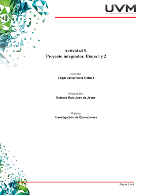 A#6 JJER - Actividad - EJERCICIOS ANÁLISIS DE SENSIBILIDAD Fecha: 27 ...