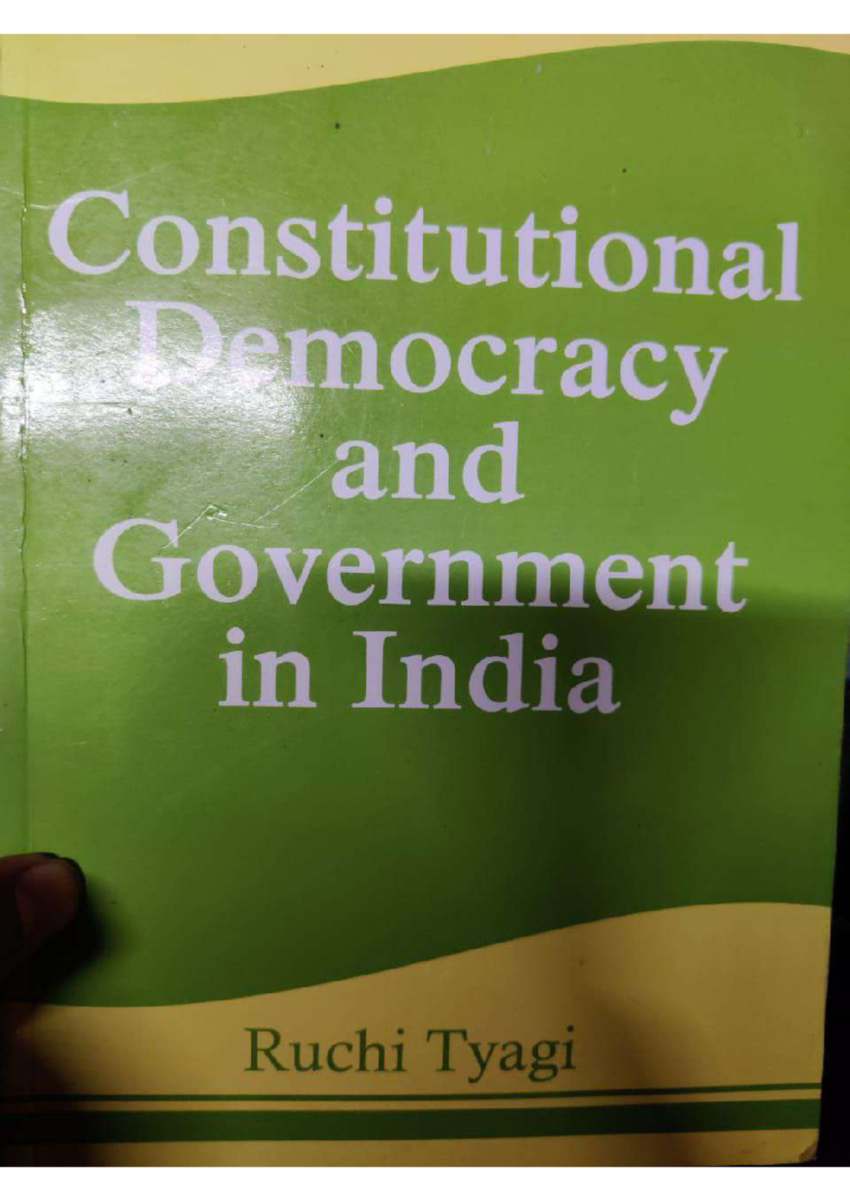 Ruchi Tyagi Chapter 1 - Constituent Assembly - Political Science - Studocu