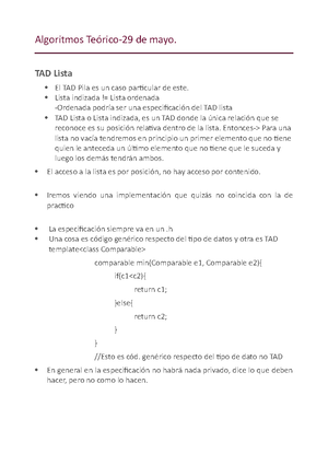Ejercicios de pilas y colas en JAVA - Práctico鈀 7鈀 3鈀 Algoritmos鈀 y鈀 ...