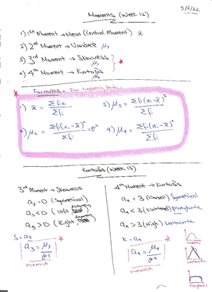 Method of moments - Example questions - Method of moments - Examples ...