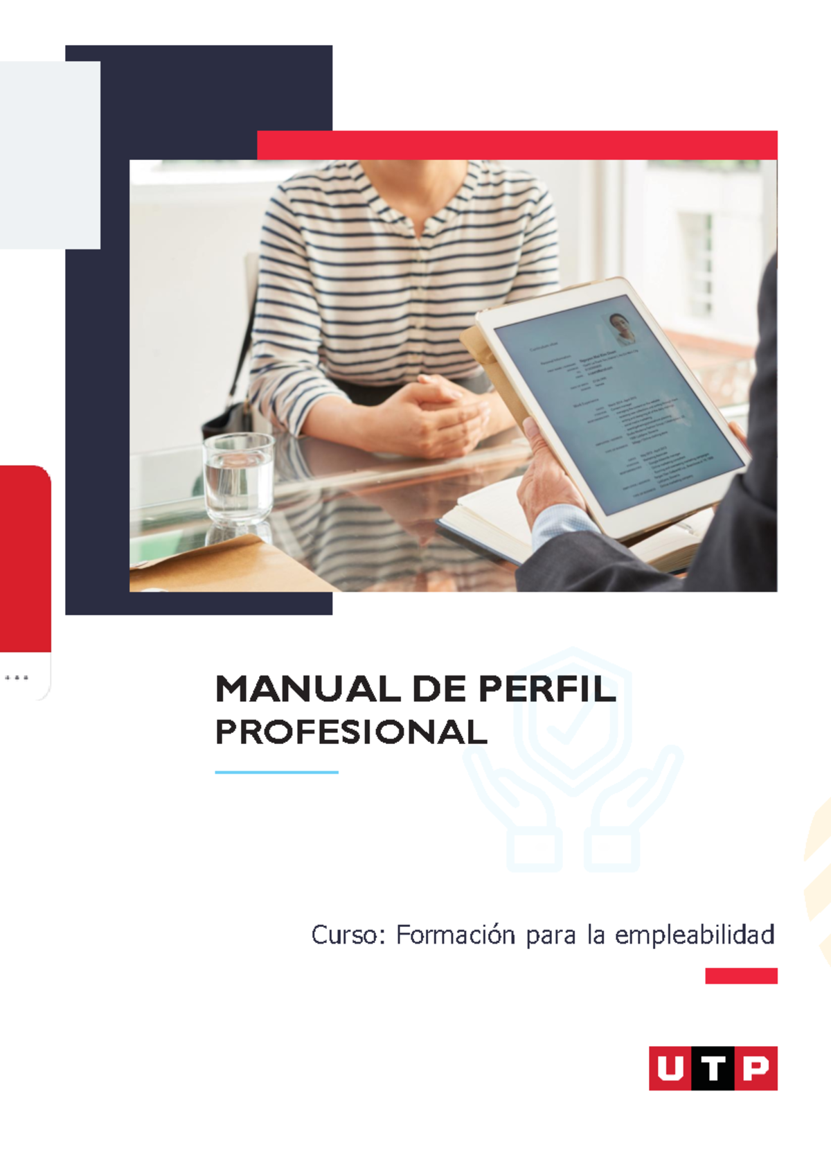 Semana 10 - Formato - Perfil profesional - MANUAL DE PERFIL PROFESIONAL ...