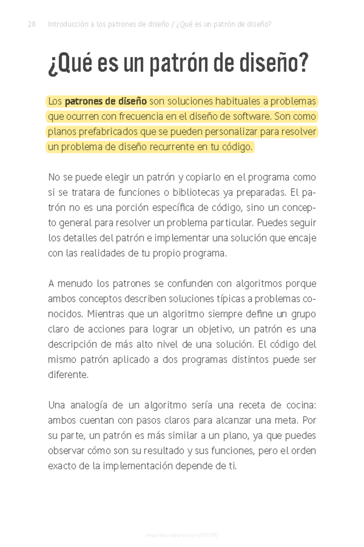 Definicion Patrones YPatrón Builder - ¿Qué es un patrón de diseño? Los ...