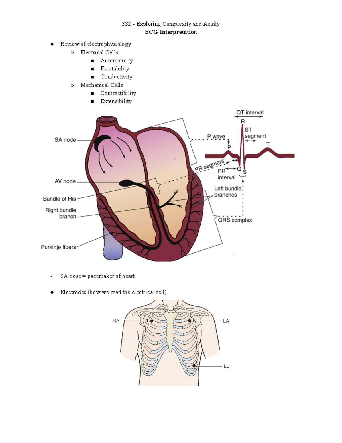 332 - ECG Interpretation (M3) - ECG Interpretation Review of ...