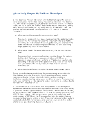 CS Chapter 13 - Case study - Case Study, Chapter 13, Palliative and End-of-Life Care 1. Joe ...