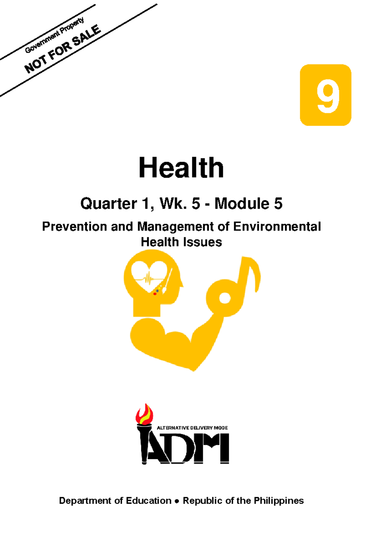 Health 9 q1 mod5 Prevention and Management of Environmental Health ...