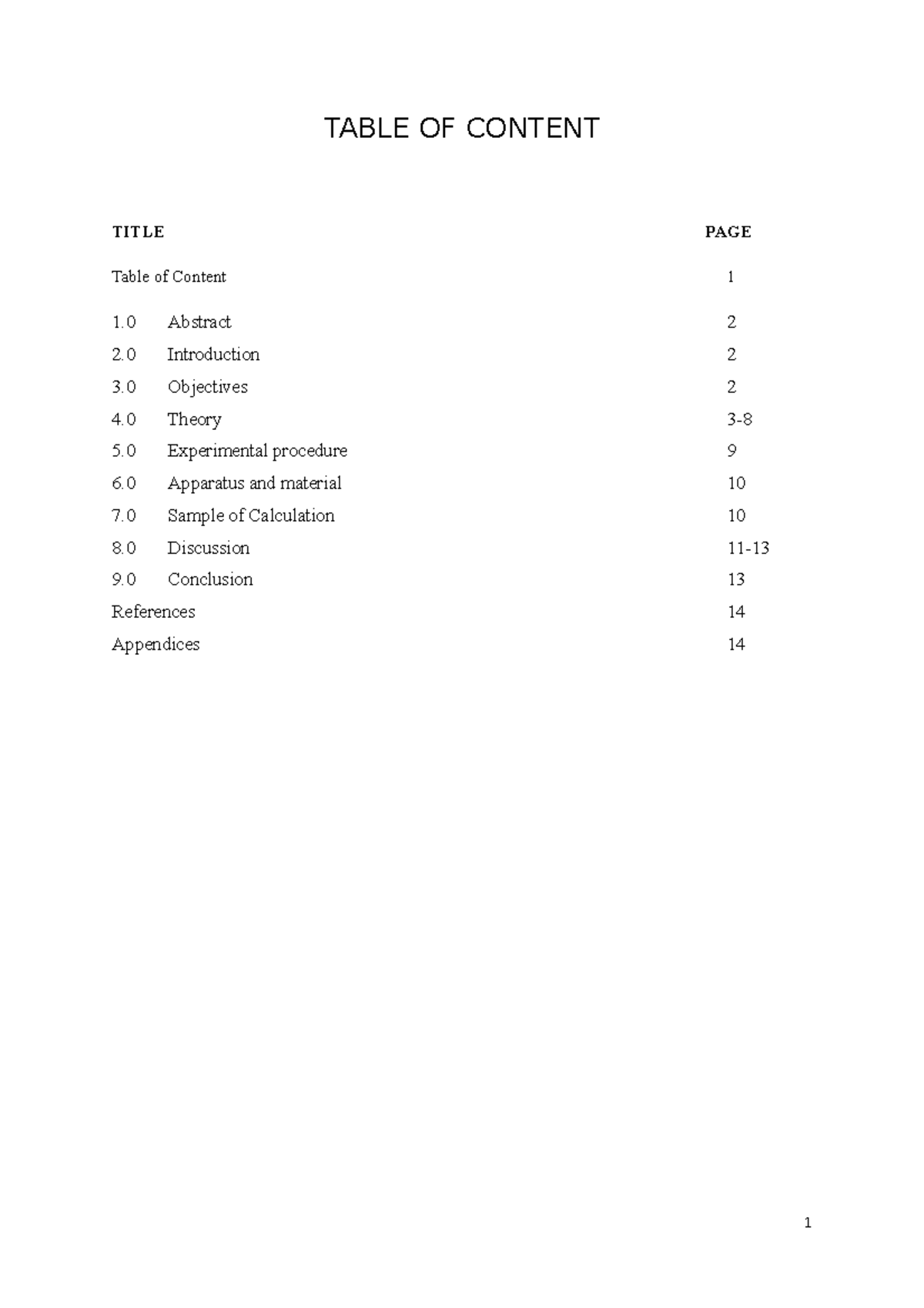 3.gas absorption - sas - TABLE OF CONTENT Table of Content TITLE PAGE 1 ...