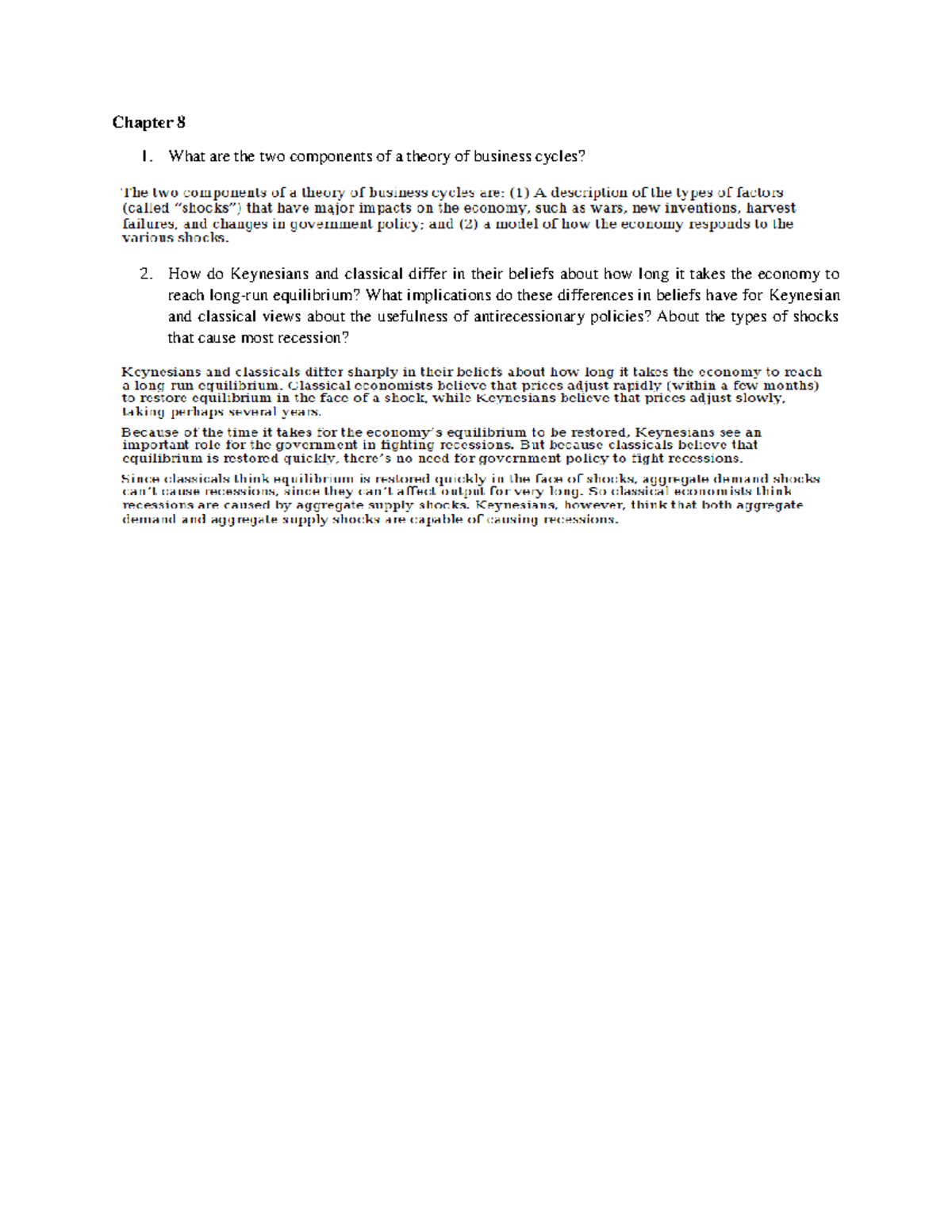 Chapter 8 - note - Warning: TT: undefined function: 32 Chapter 8 What ...