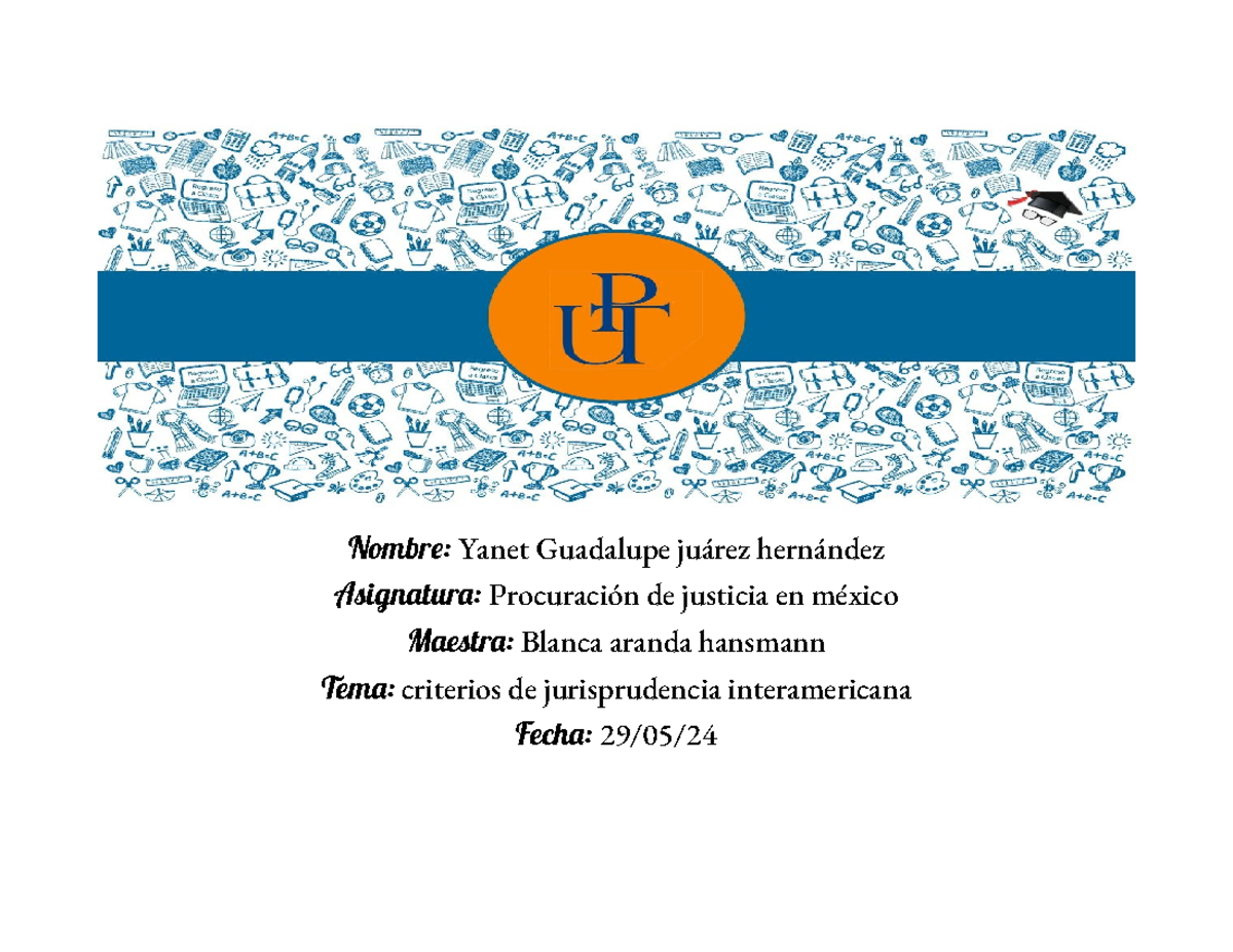Juarez hernandez yanet guadalupe criterio de jurisprudencia ...