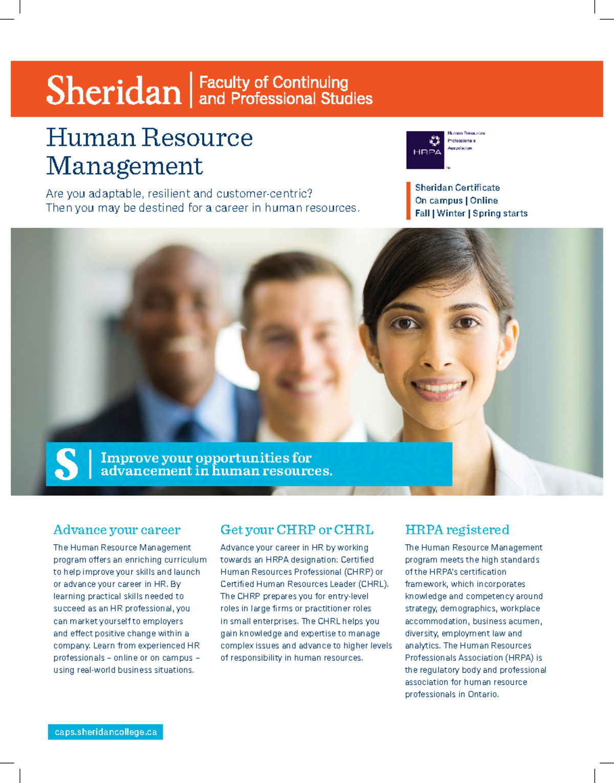 Fcaps hrm final version 8.52.06 PM - Advance your career The Human Resource Management program ...