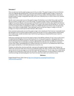 Worldview Research Paper - - Studocu