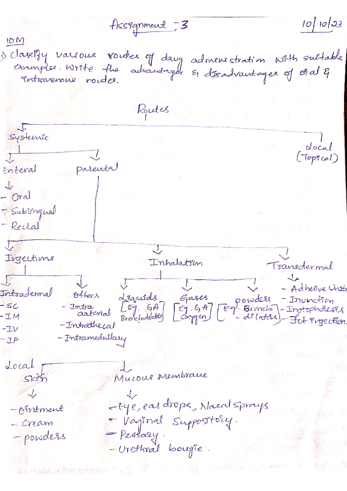 Pharma Assignment 3 - Allied Health Sciences - Studocu