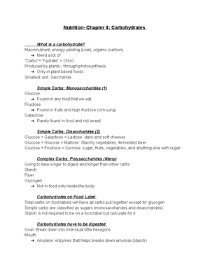 Nutrition-Chapter 6 Proteins - Nutrition-Chapter 6: Proteins What’s a ...