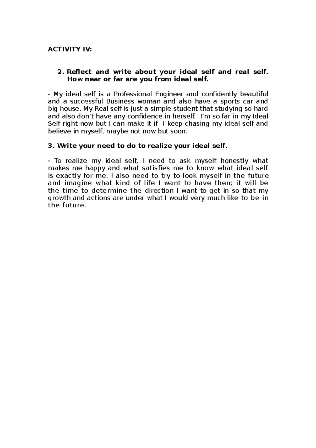 Activity IV understanding The Self ACTIVITY IV 2 Reflect And activity-iv-understanding-the-self-activity-iv-2-reflect-and