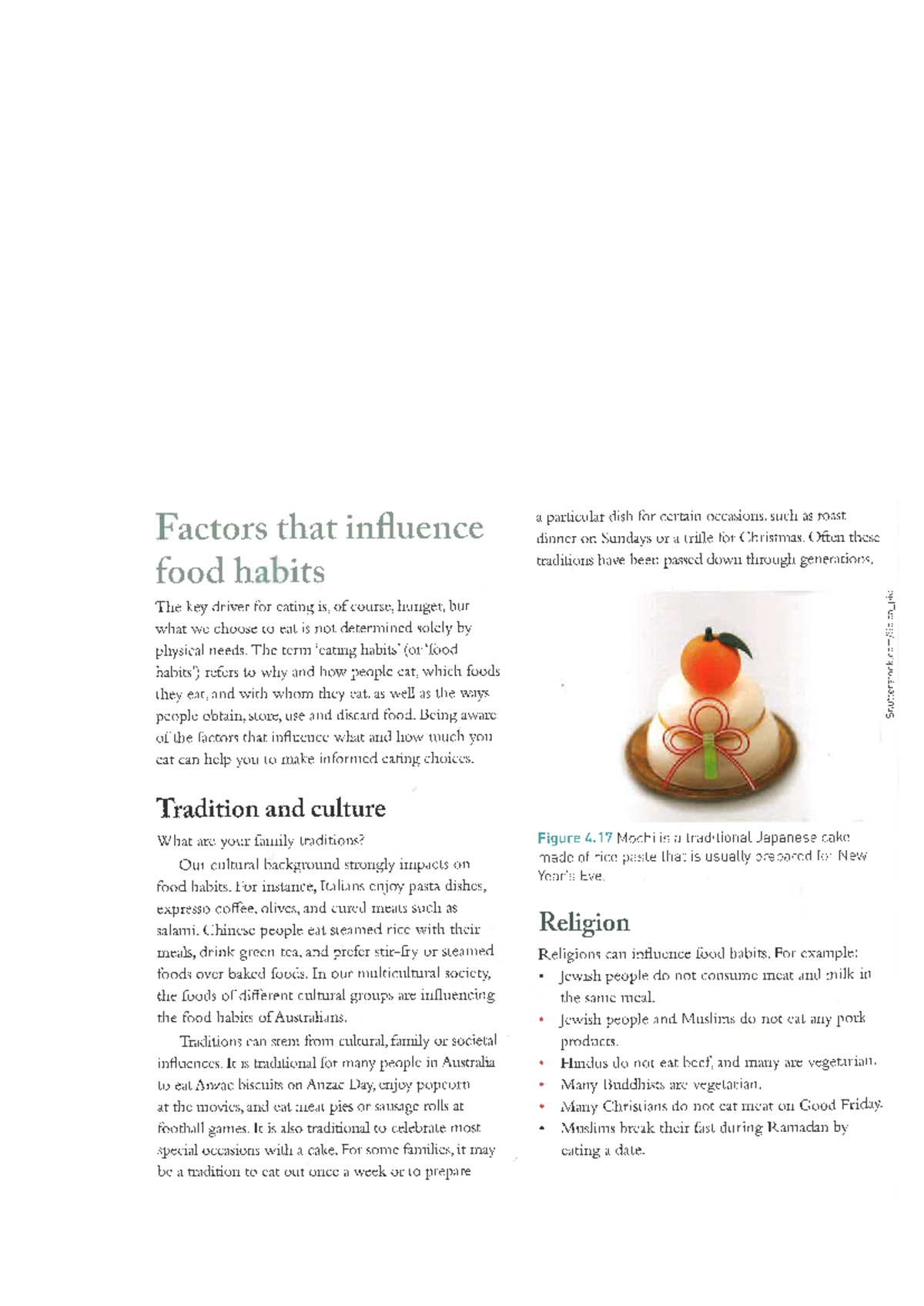 Influences on Food selection, eating habits and health - Factors that ...