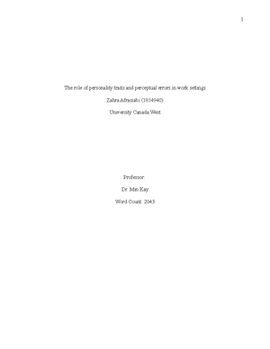 Case Study 1 - Semco ( Final) - Kisha Lewis BUAD 305 Professor Baldeo ...