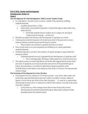 SOCY 3012: exam 1 study guide - SOCY 3012 Midterm Study Guide Defining ...