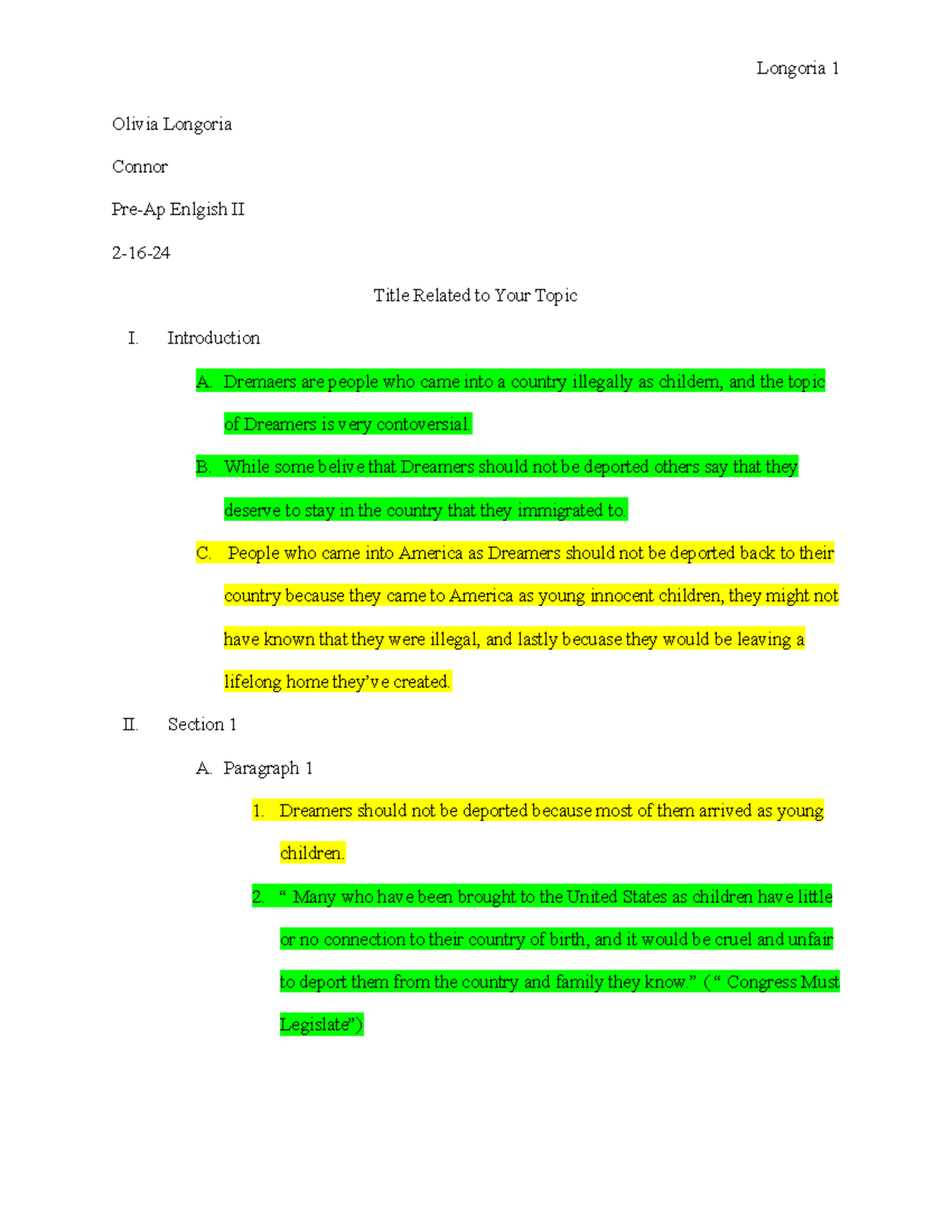 Copy of Unit 3 Outline Olivia Longoria - Olivia Longoria Connor Pre-Ap ...