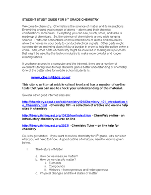 Reviewer Grade 11 Genchem Quarter 2 - General Chemistry: Quarter 2 ...