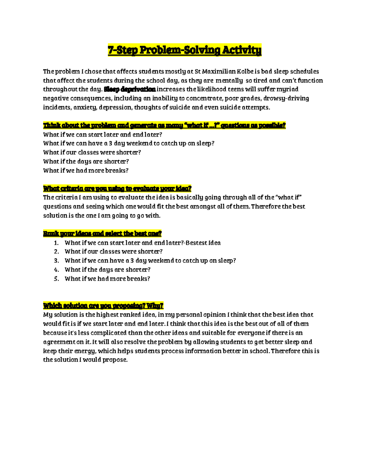 Activity 4 Task 6 - Summary Management Information Systems - 7-Step ...