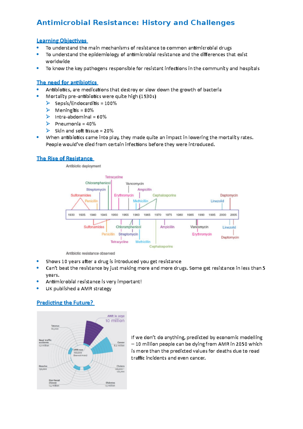Lecture 18 - Antimicrobial Resistance - Antimicrobial Resistance ...