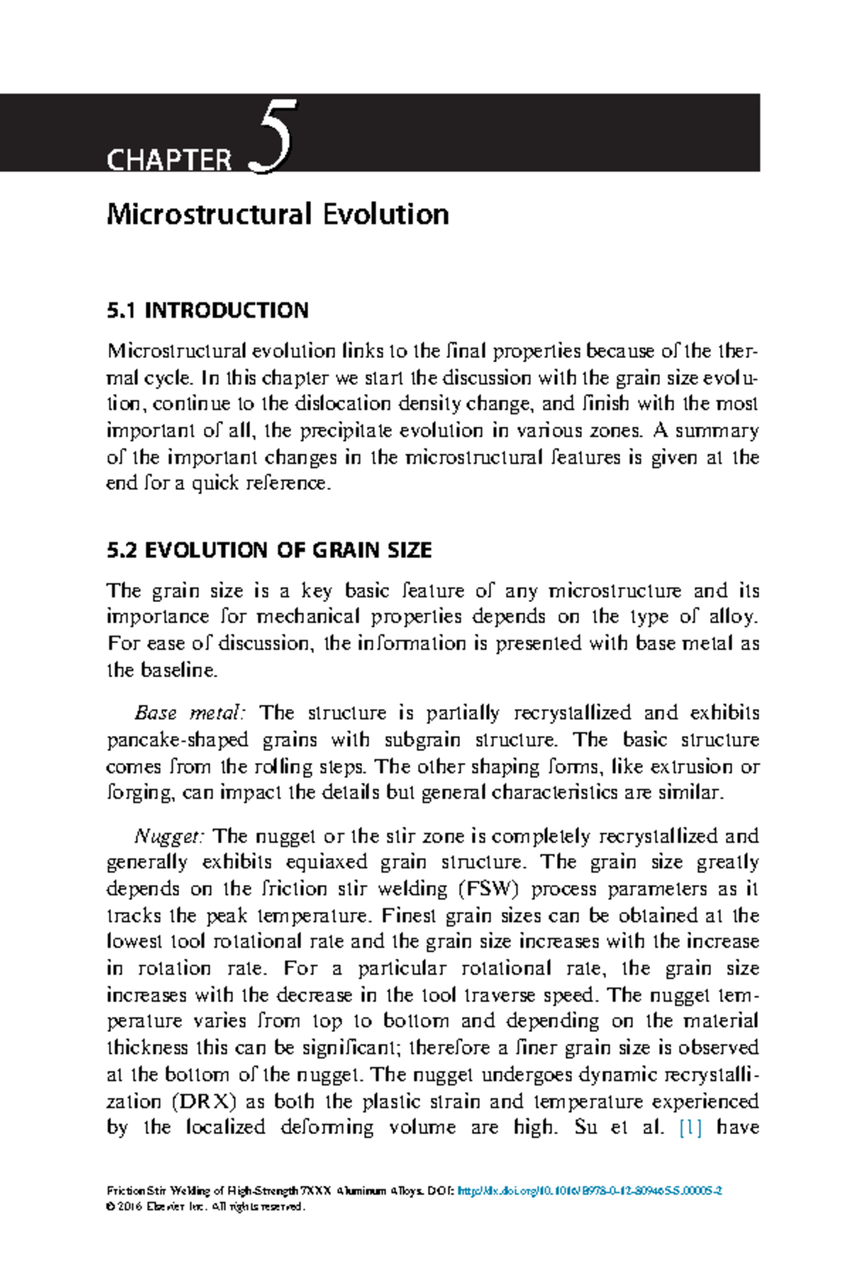Microstructural Evolution c5 - CHAPTER 55 Microstructural Evolution 5 ...