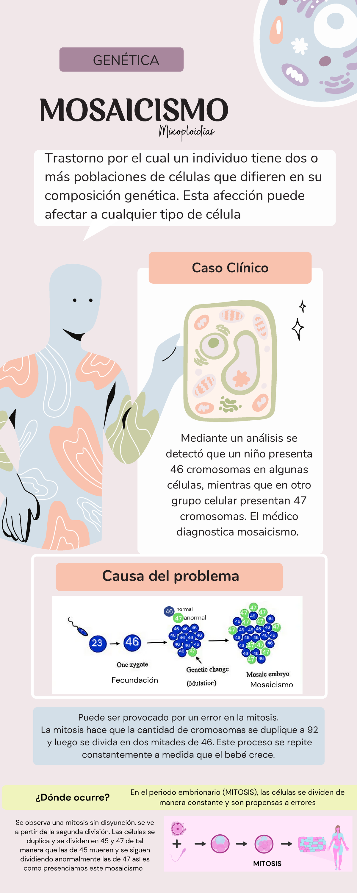 Mosaicismo - caso clínico mos - Caso Clínico MOSAICISMO GENÉTICA ...