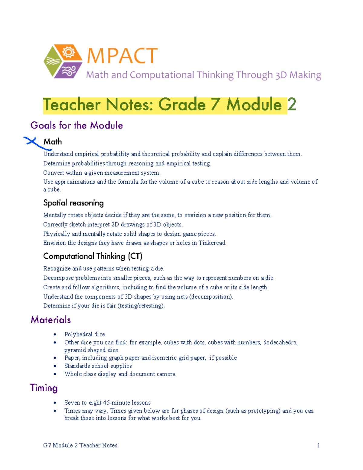 05 G7 Mod2 teacher notes - Business Management - UM - Studocu