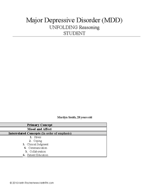 Panic disorder - template filled out - ACTIVE LEARNING TEMPLATES Basic ...