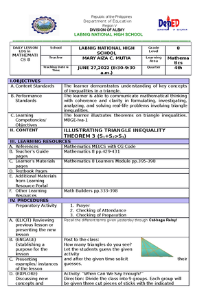 Gen math quarter 1 mdl 1 - module - 11 General Mathematics Quarter 1 – Module 1: Key Concept of ...