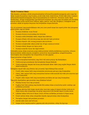 Komunikasi Bisnis Tugas III - NAMA : KETUT SUKADANA NIM : 043090203 JURUSAN : MANAJEMEN JAWABAN ...