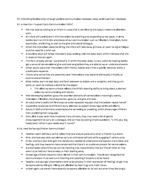 Ch. 10 Effective Guidance Interventions textbook notes - Ch. 10 ...