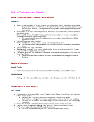 Review Exam 3 History - History 1101 Final Review Carolingian Dynasty ...
